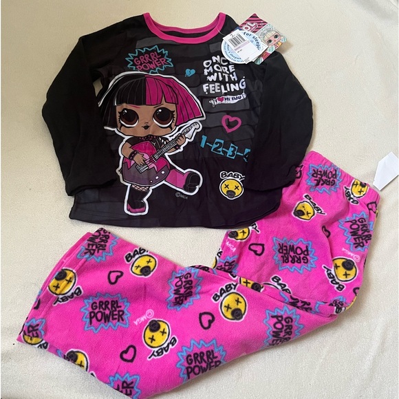 L.O.L. Surprise! | Pajamas | Nwt Girls Fleece Pajama Set Size 6 Lol ...